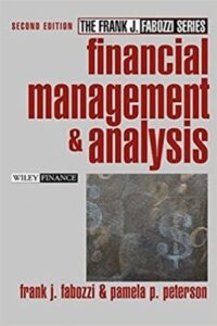 Financial Management and Analysis By Frank J. Fabozzi - Sacred Traders